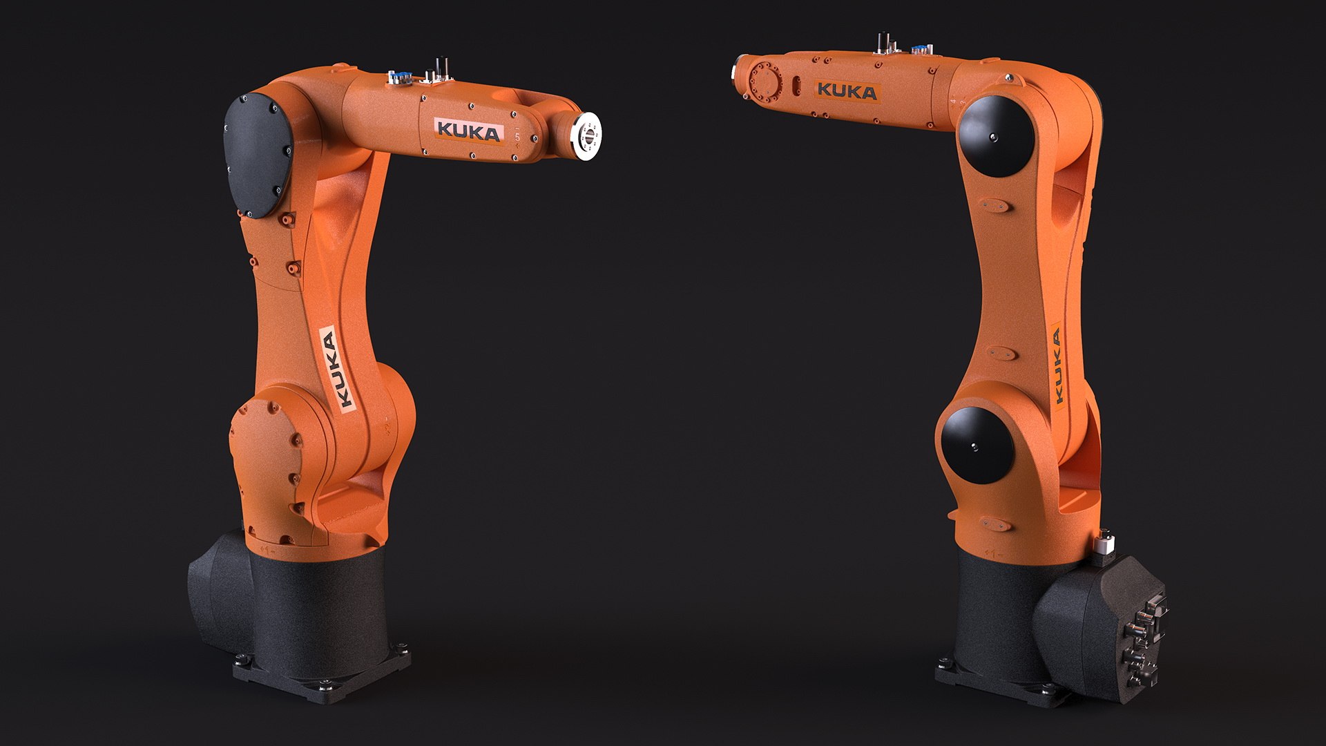 Compact Robot Arm Kuka KR 6 R900 Rigged For Maya 3D Model - TurboSquid ...
