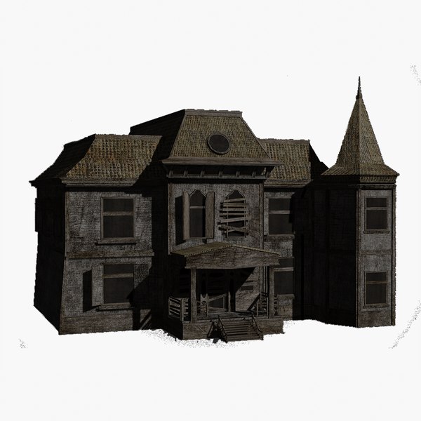 Free Blender Haunted-House Models | TurboSquid