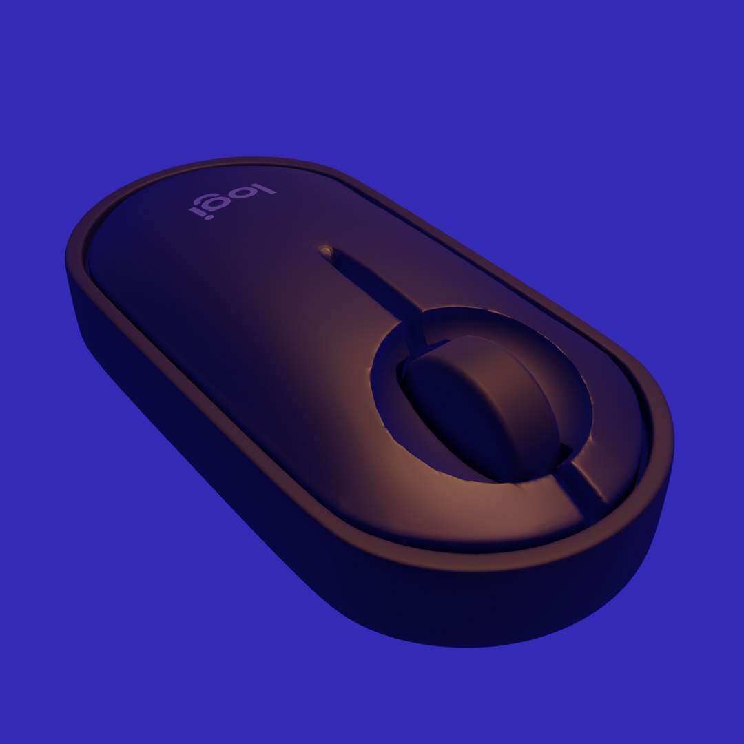 3D Logi Mouse Model - TurboSquid 1496531