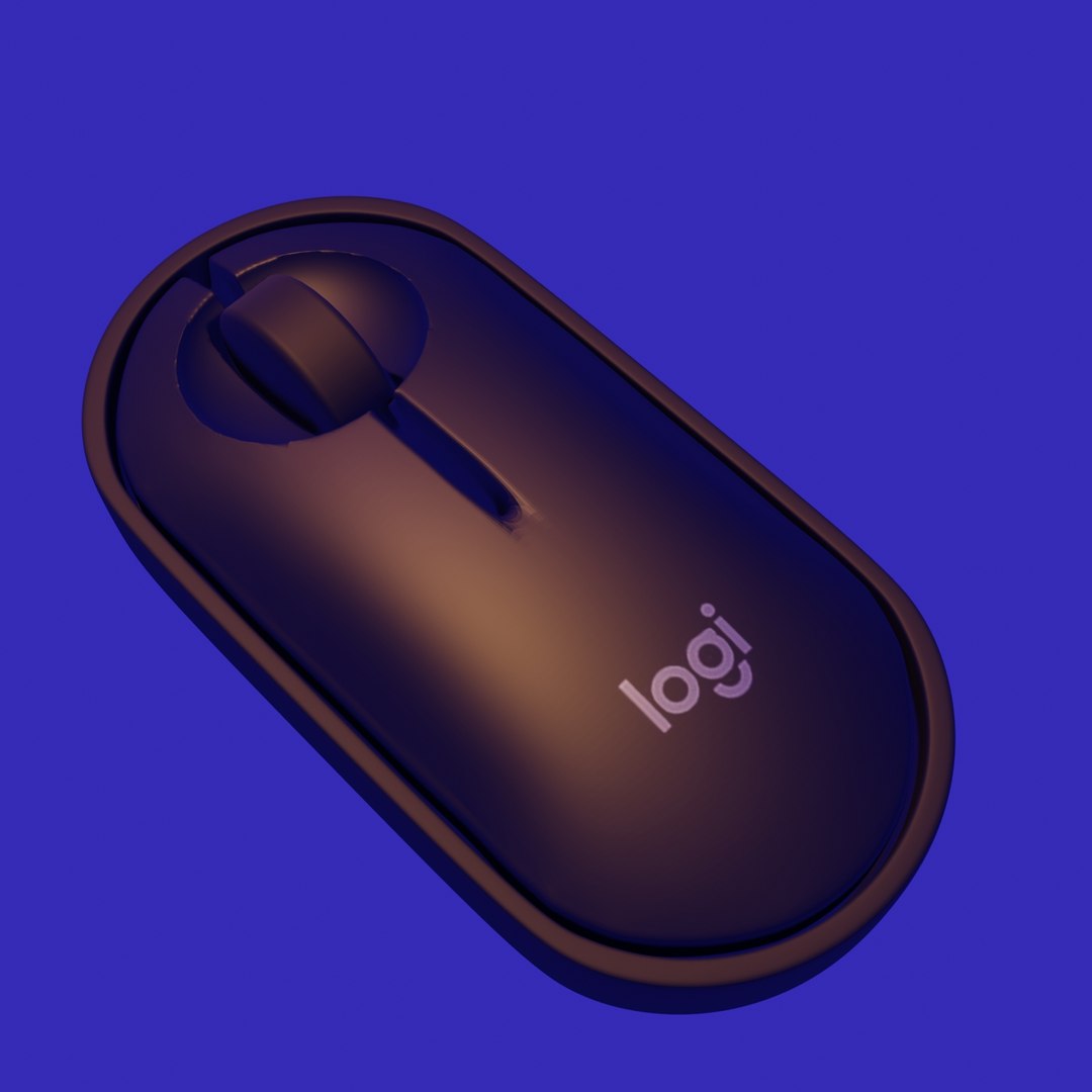 3D Logi Mouse Model - TurboSquid 1496531