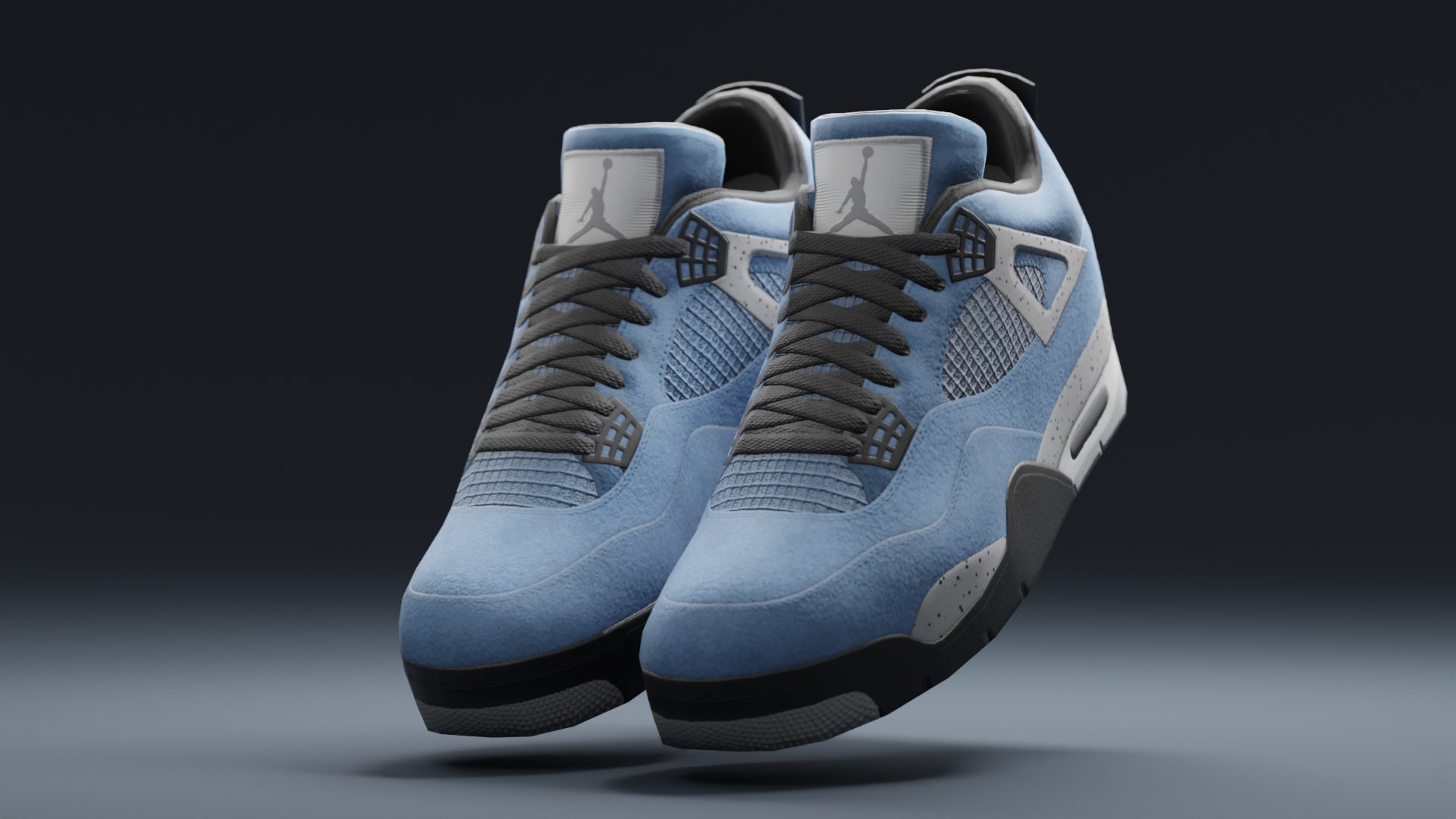 3D Air Jordan 4 Lowpoly - 03 Model - TurboSquid 2194597