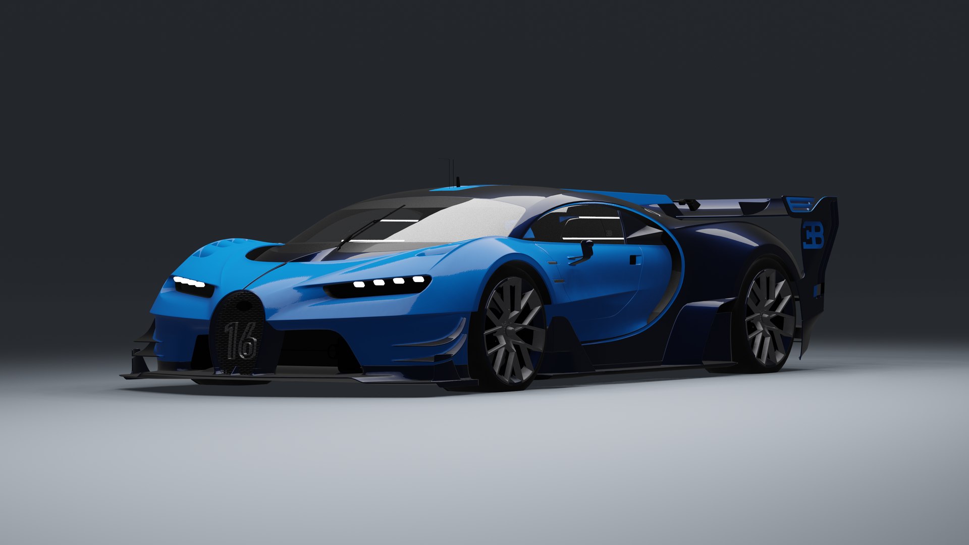 Bugatti Vision GT Model - TurboSquid 2228674