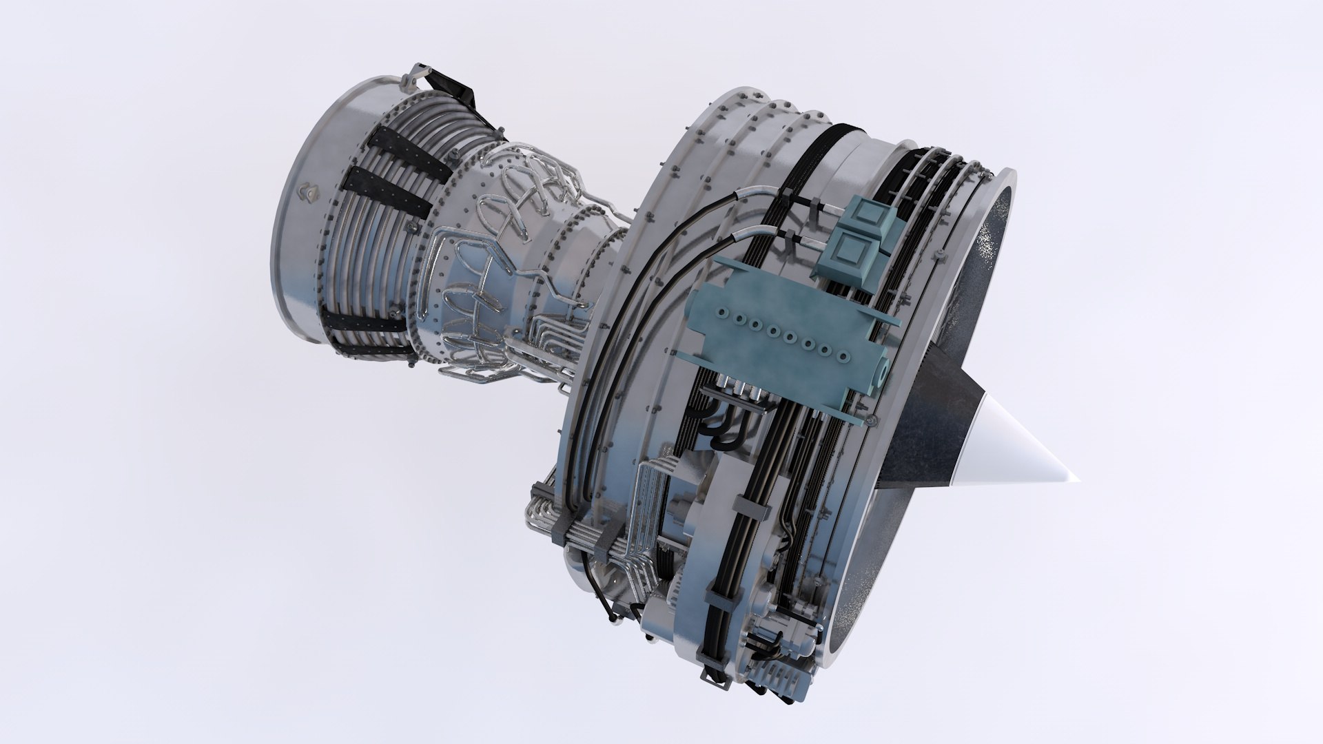 Aircraft Engine Model - TurboSquid 1736415