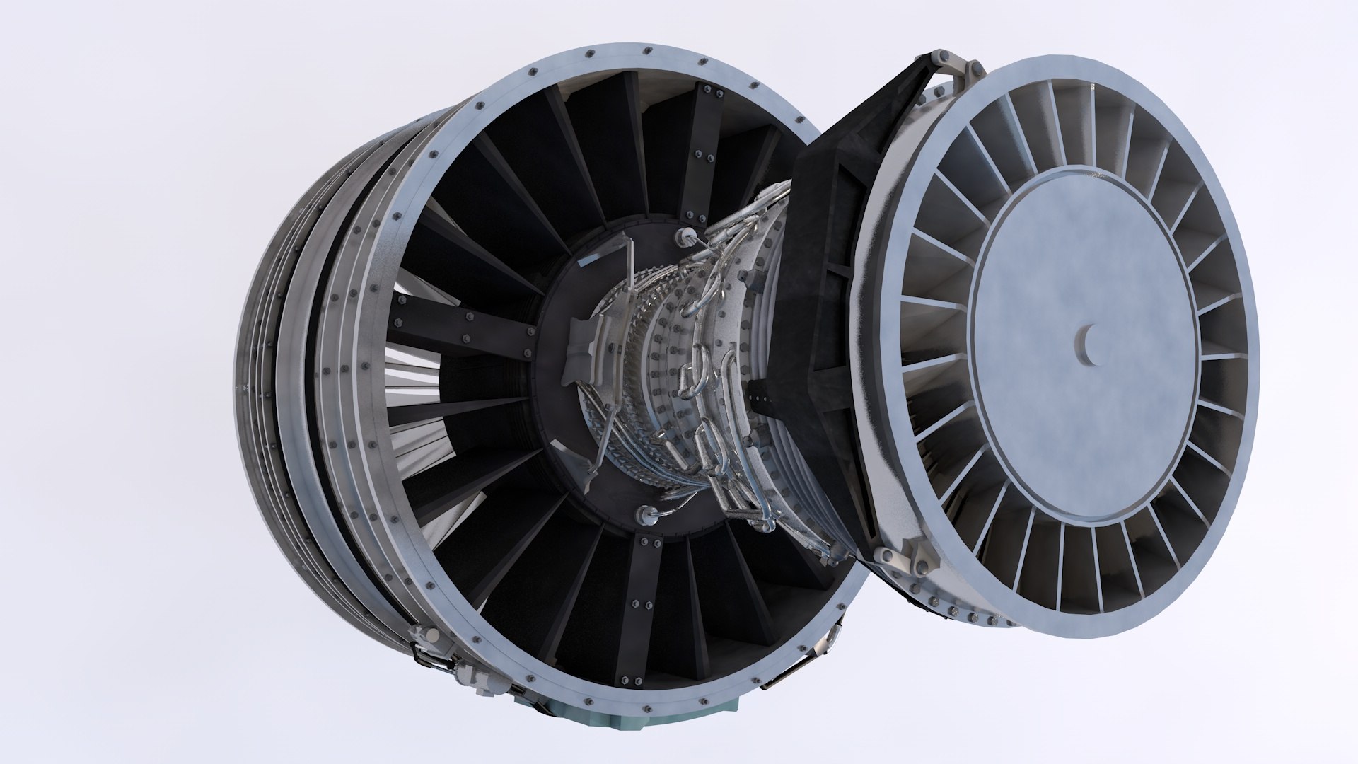 Aircraft Engine Model - TurboSquid 1736415