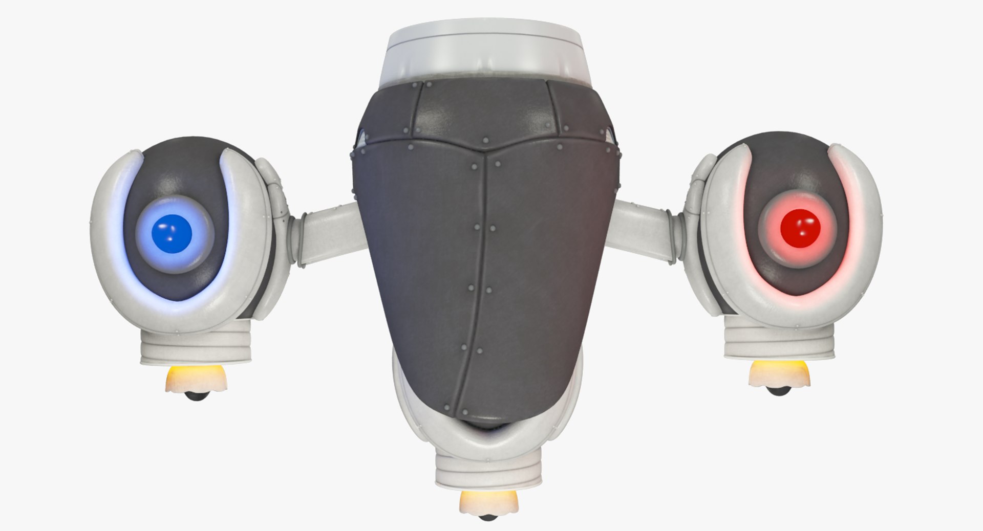 3D Science Fiction Police Drone - TurboSquid 1173431