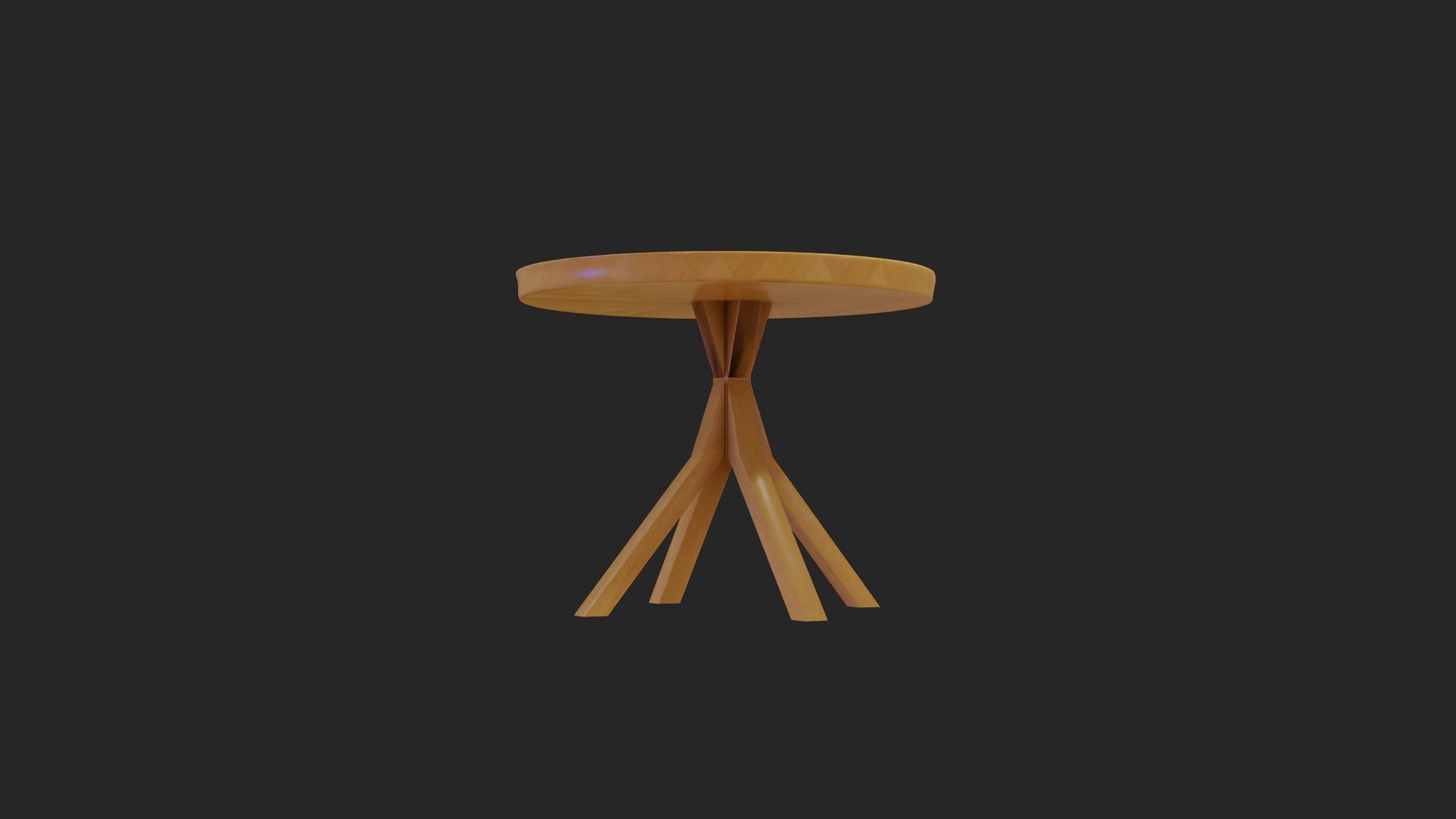 3D Round Dining Table - TurboSquid 2174750