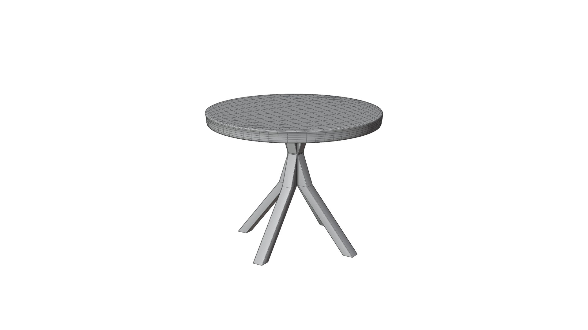3D Round Dining Table - TurboSquid 2174750
