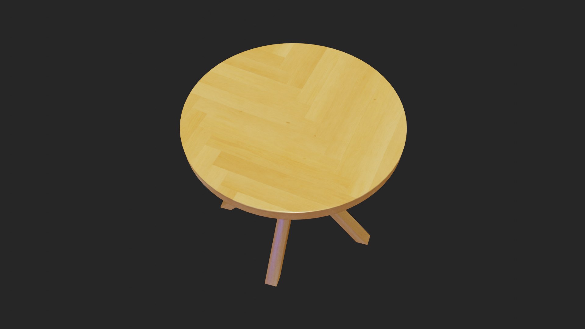 3D Round Dining Table - TurboSquid 2174750