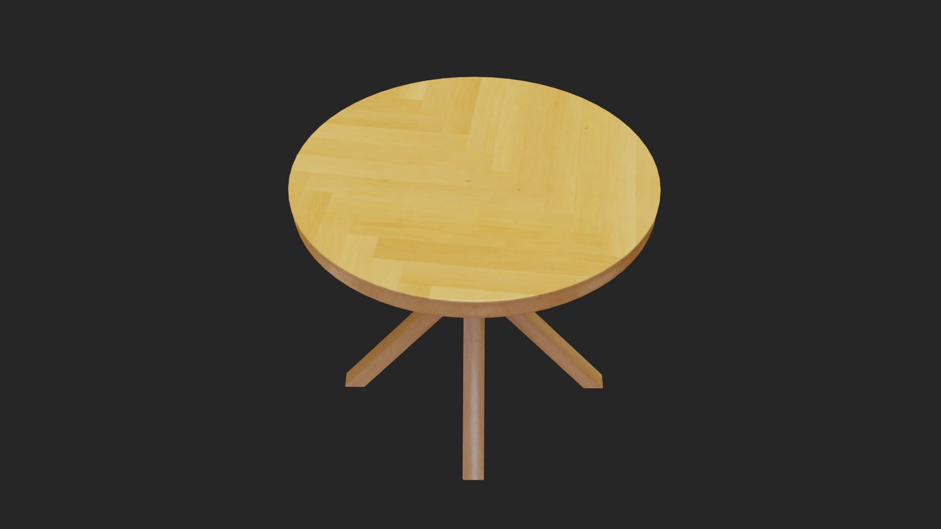 3D Round Dining Table - TurboSquid 2174750