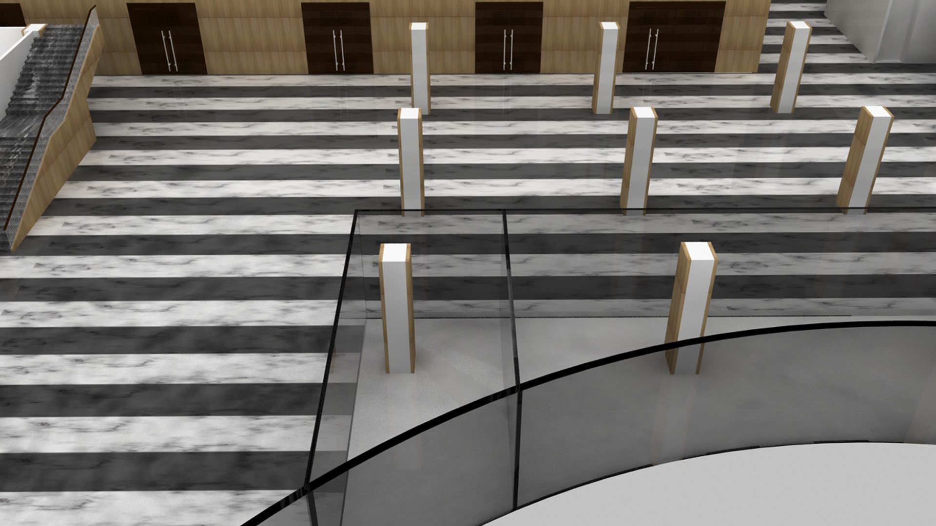 The Kasablanka Hall 3D Model - TurboSquid 2152350