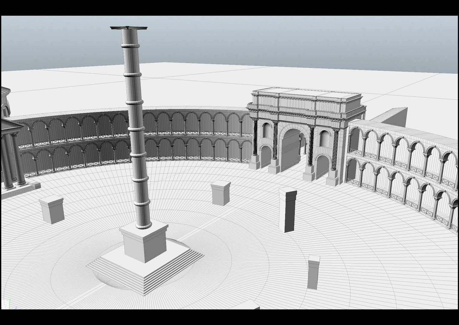 Forum Constantine Model - TurboSquid 2158943