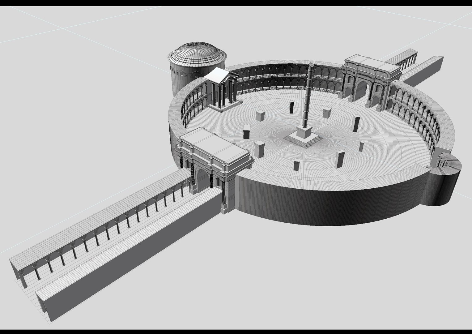 Forum Constantine Model - TurboSquid 2158943