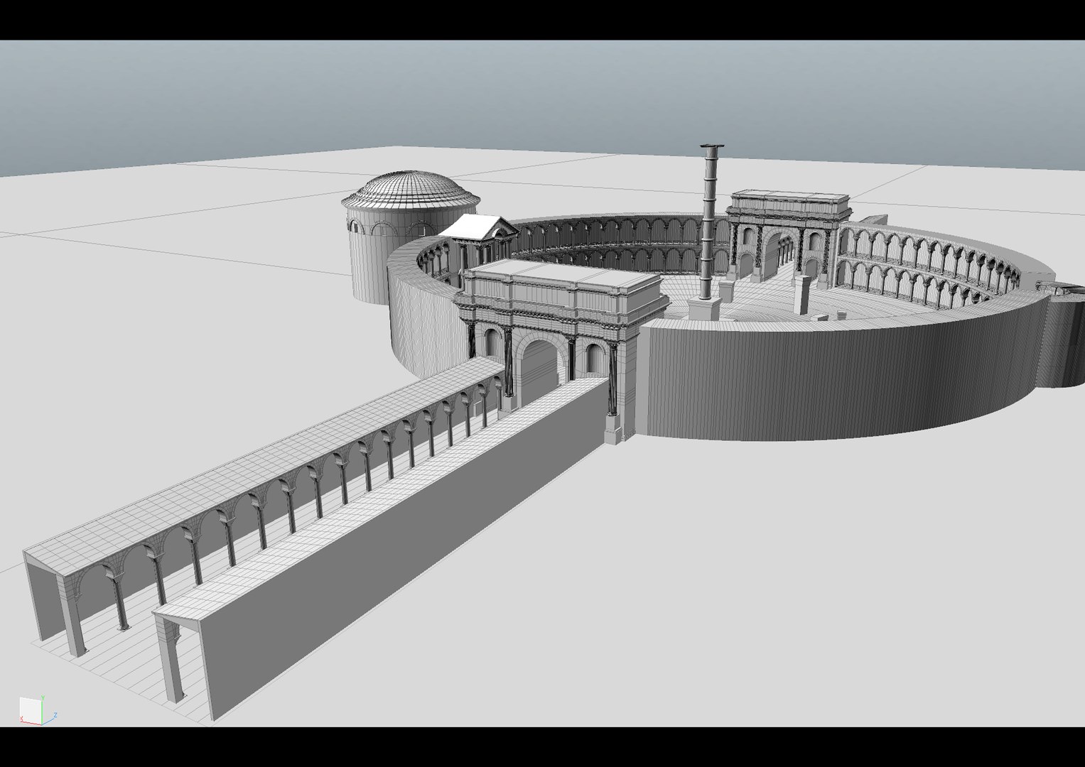 Forum Constantine Model - TurboSquid 2158943