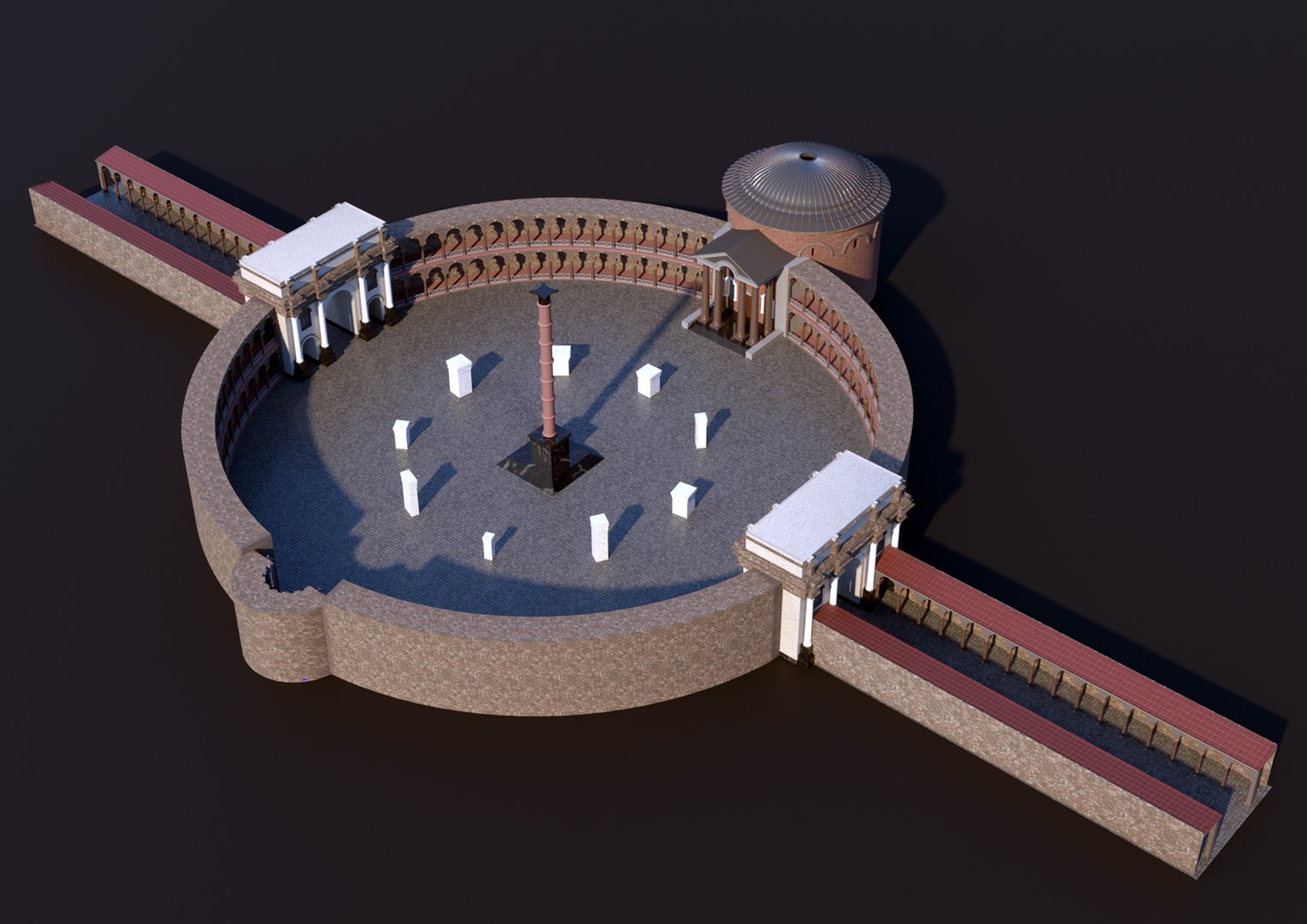 Forum Constantine Model - TurboSquid 2158943