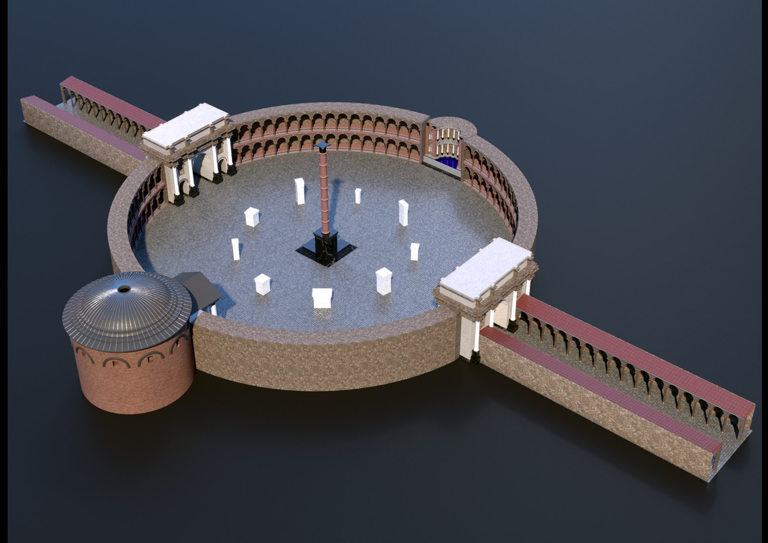 Forum Constantine Model - TurboSquid 2158943