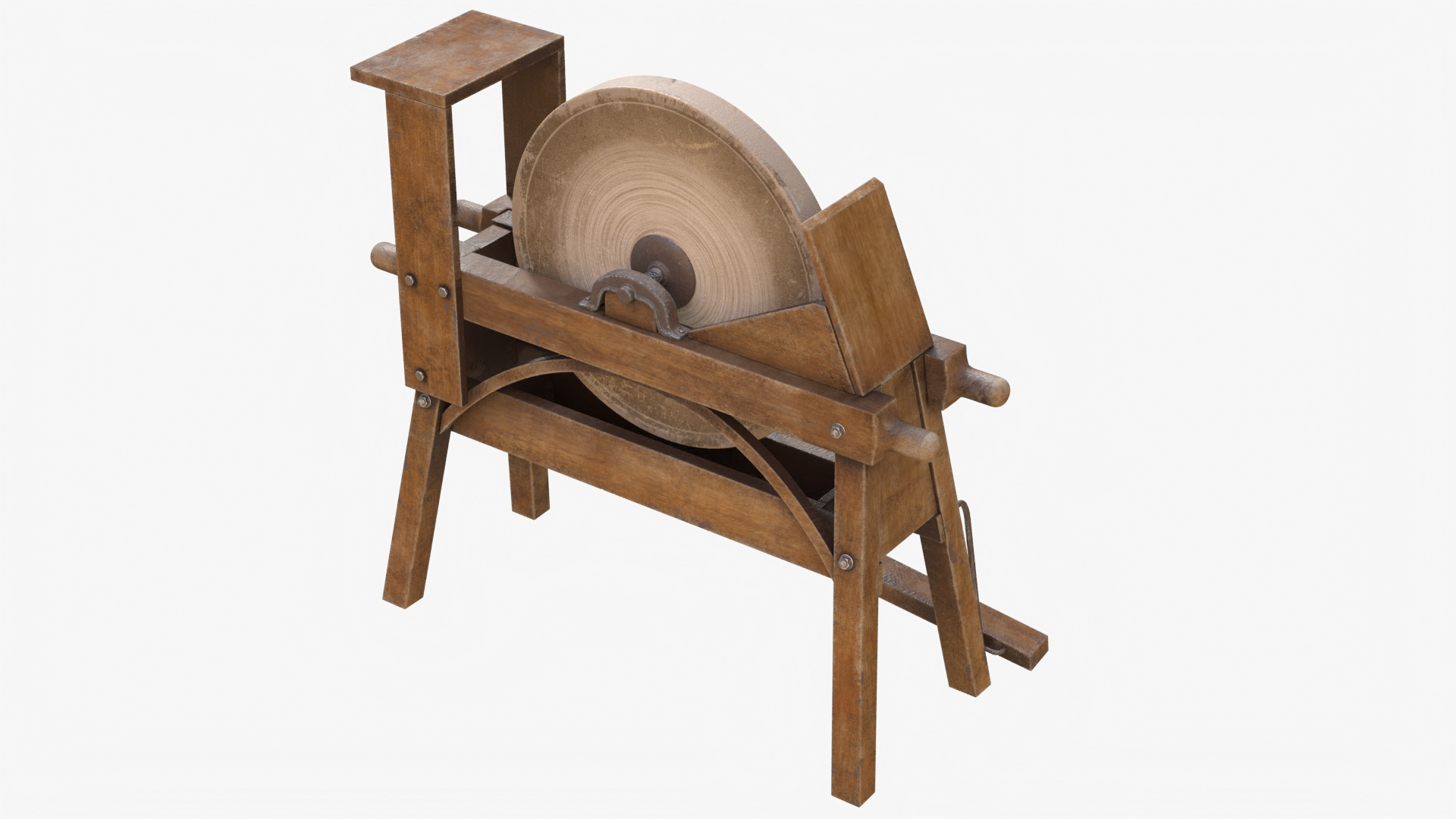 modelo 3d Piedra de afilar medieval 01 a - TurboSquid 2218034