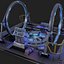 3D Sci-fi Teleport Model - TurboSquid 1300341