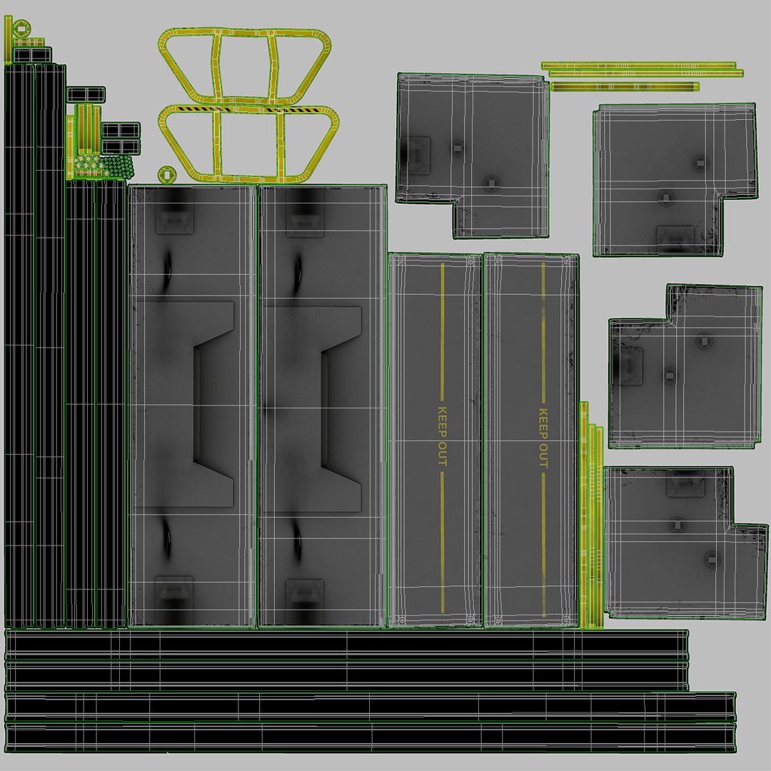 3D Sci-fi Teleport Model - TurboSquid 1300341