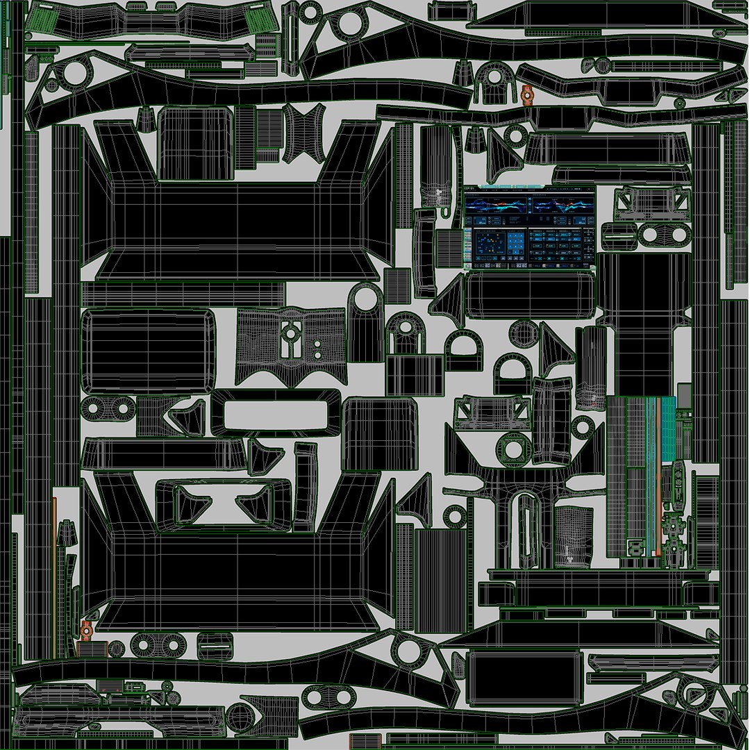 3D Sci-fi Teleport Model - TurboSquid 1300341