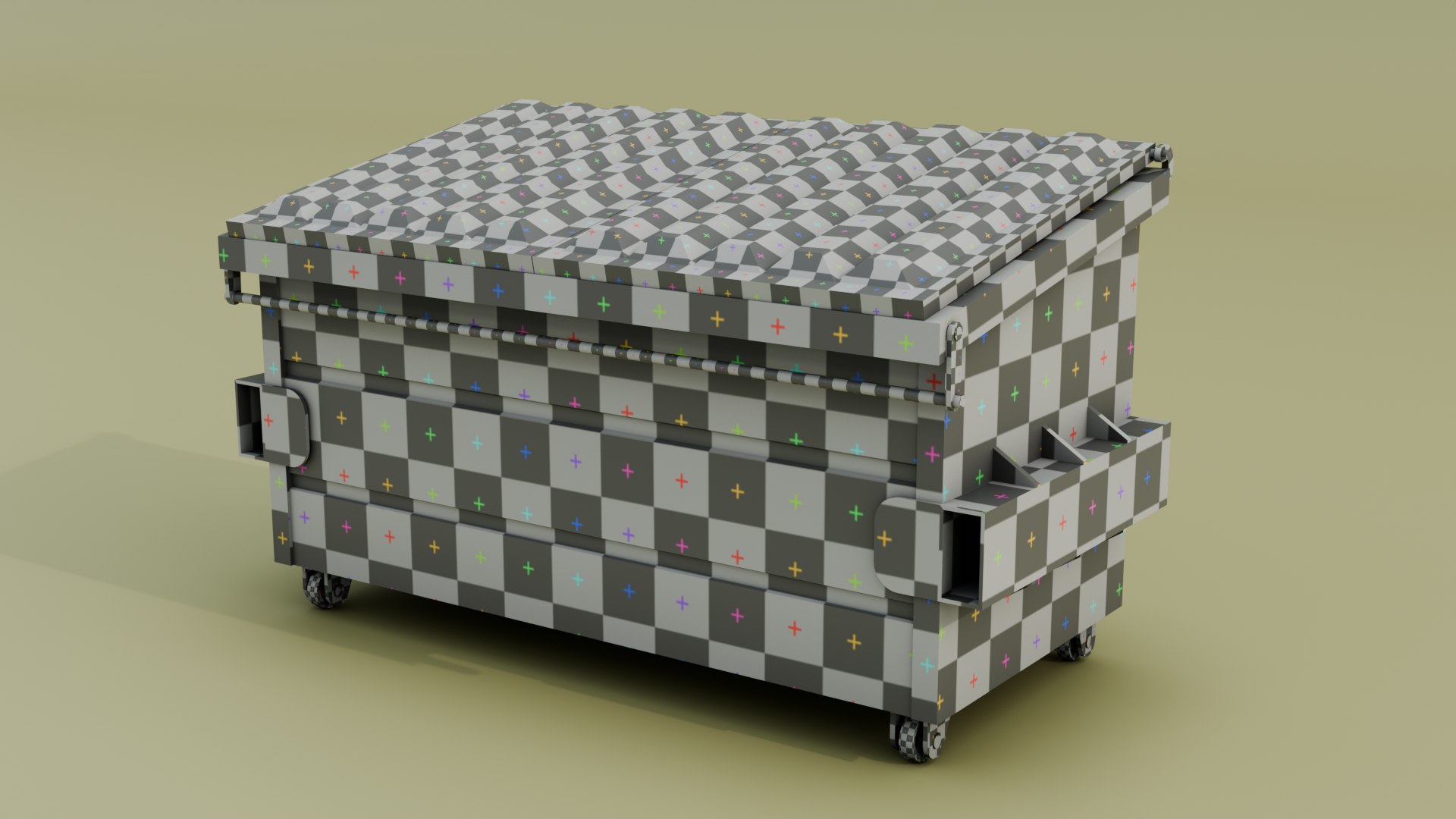 Garbage Box 3D Model - TurboSquid 2277732
