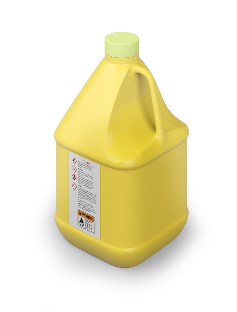 Chemical Canister 3D Model - TurboSquid 1507041