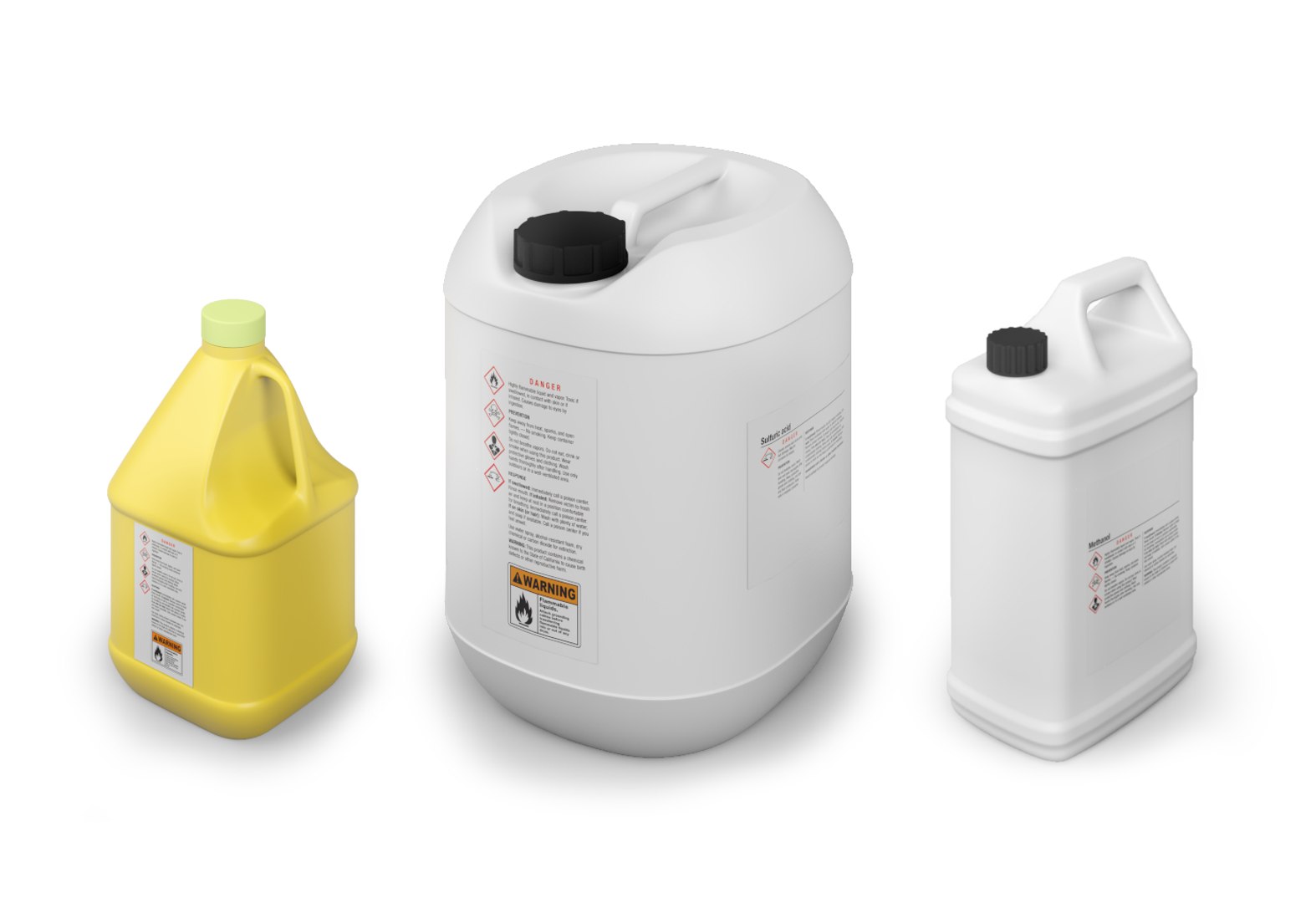 Chemical Canister 3D Model - TurboSquid 1507041