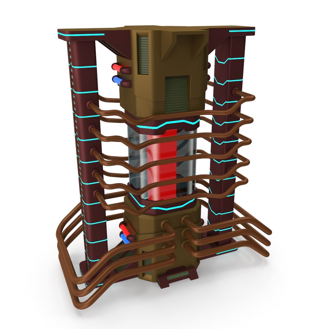 SciFi Pillar PBR Model - TurboSquid 1833629