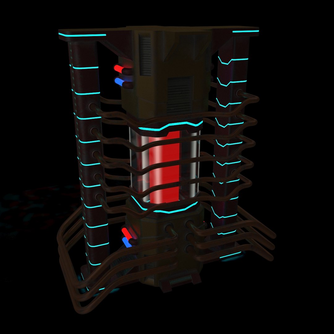 SciFi Pillar PBR Model - TurboSquid 1833629