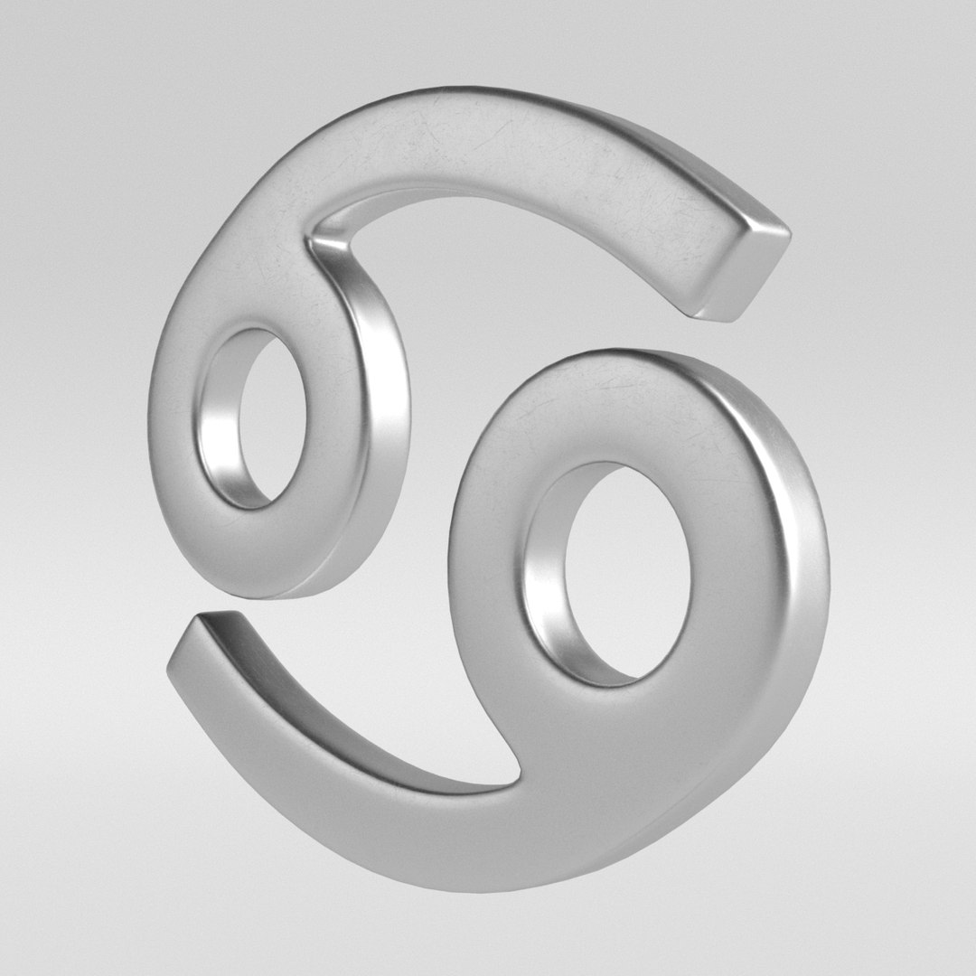 Sign cancer 3D model - TurboSquid 1623902