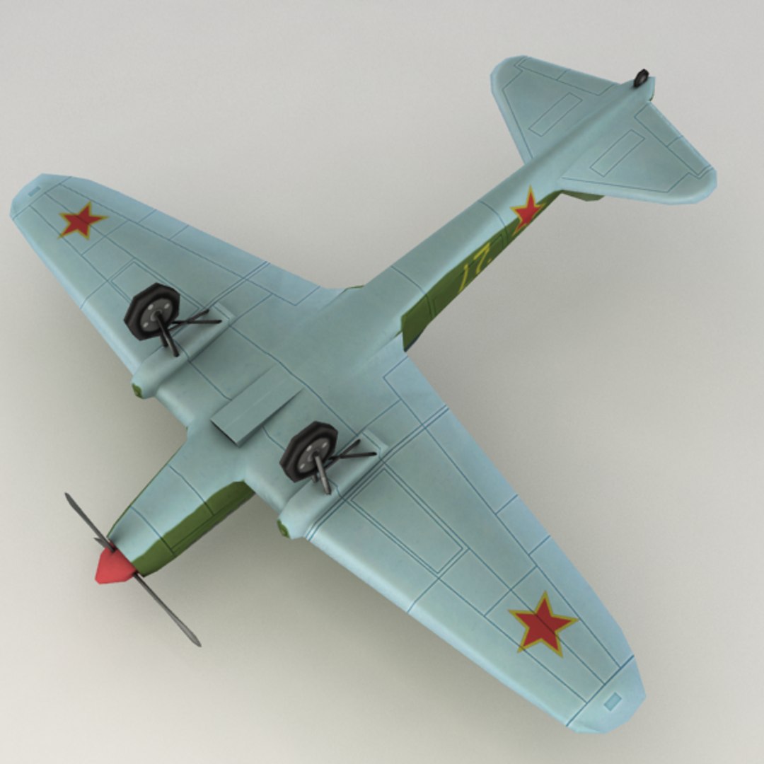 3d Model Warplane Il-2