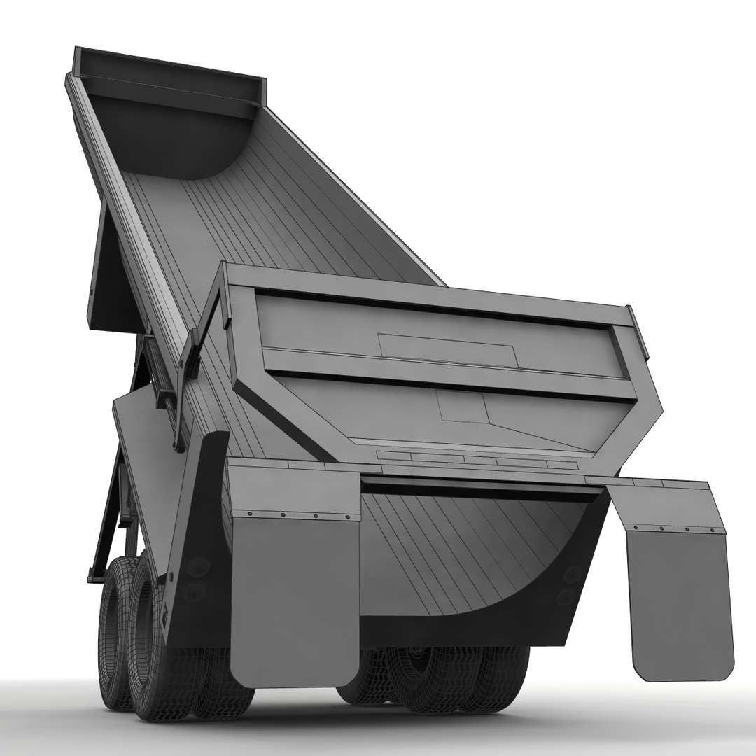 Lightwave Rear End Dump Trailer