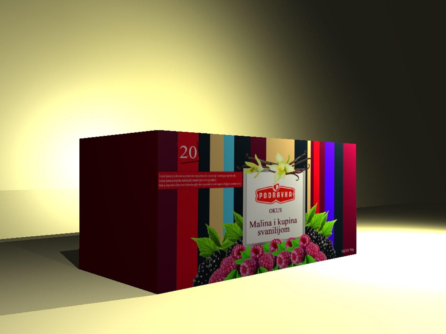 tea container 3d obj