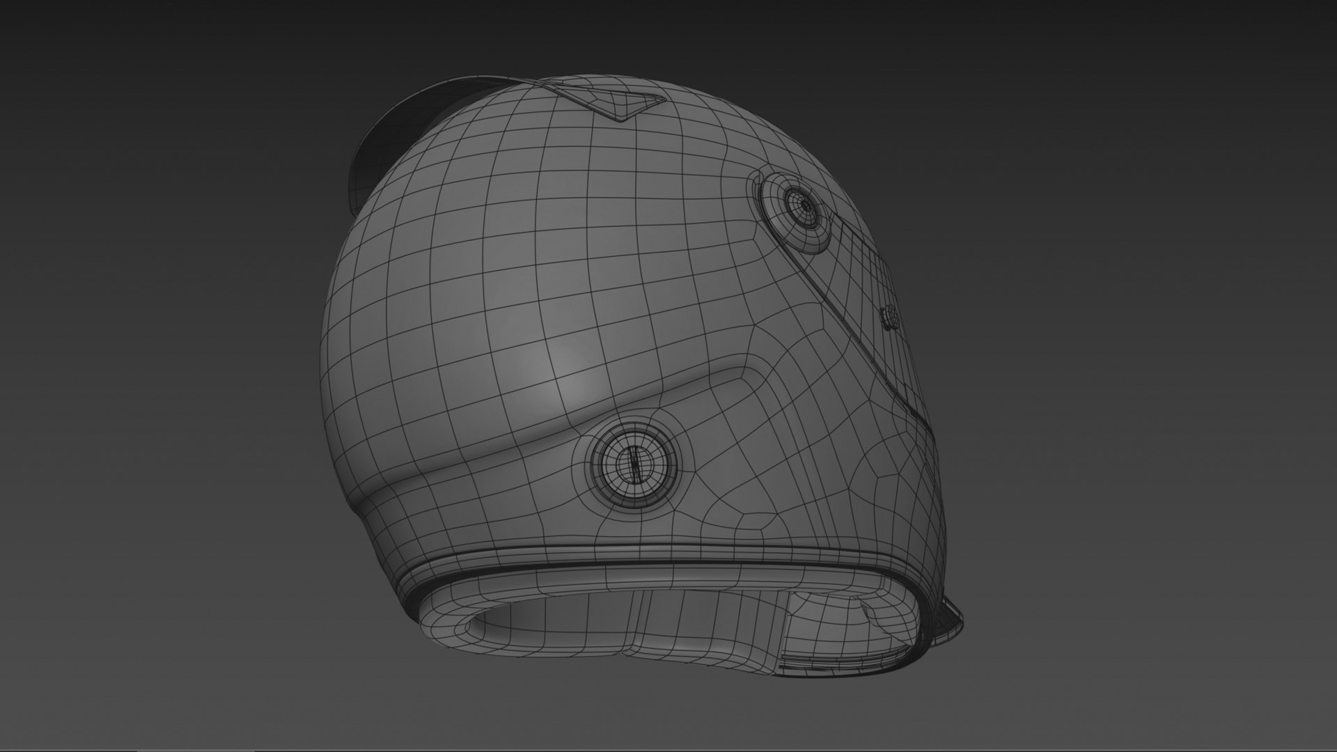 F1 Racing Helmet 3D Model - TurboSquid 2249335