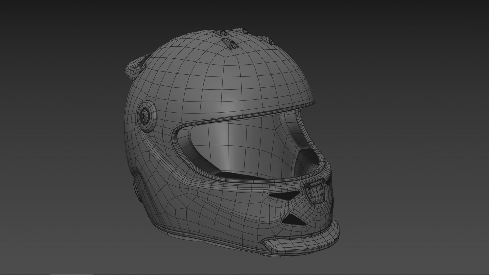 F1 Racing Helmet 3D Model - TurboSquid 2249335