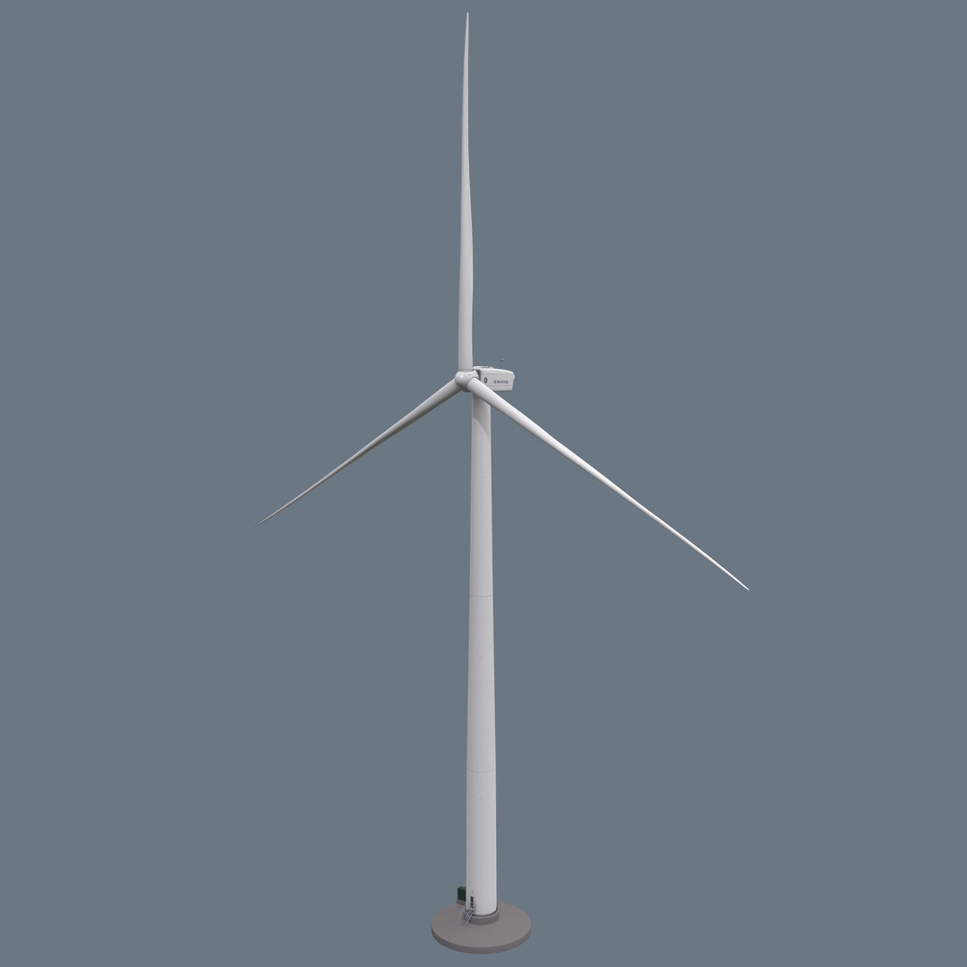 3D Model GE Wind Turbine - TurboSquid 2007620
