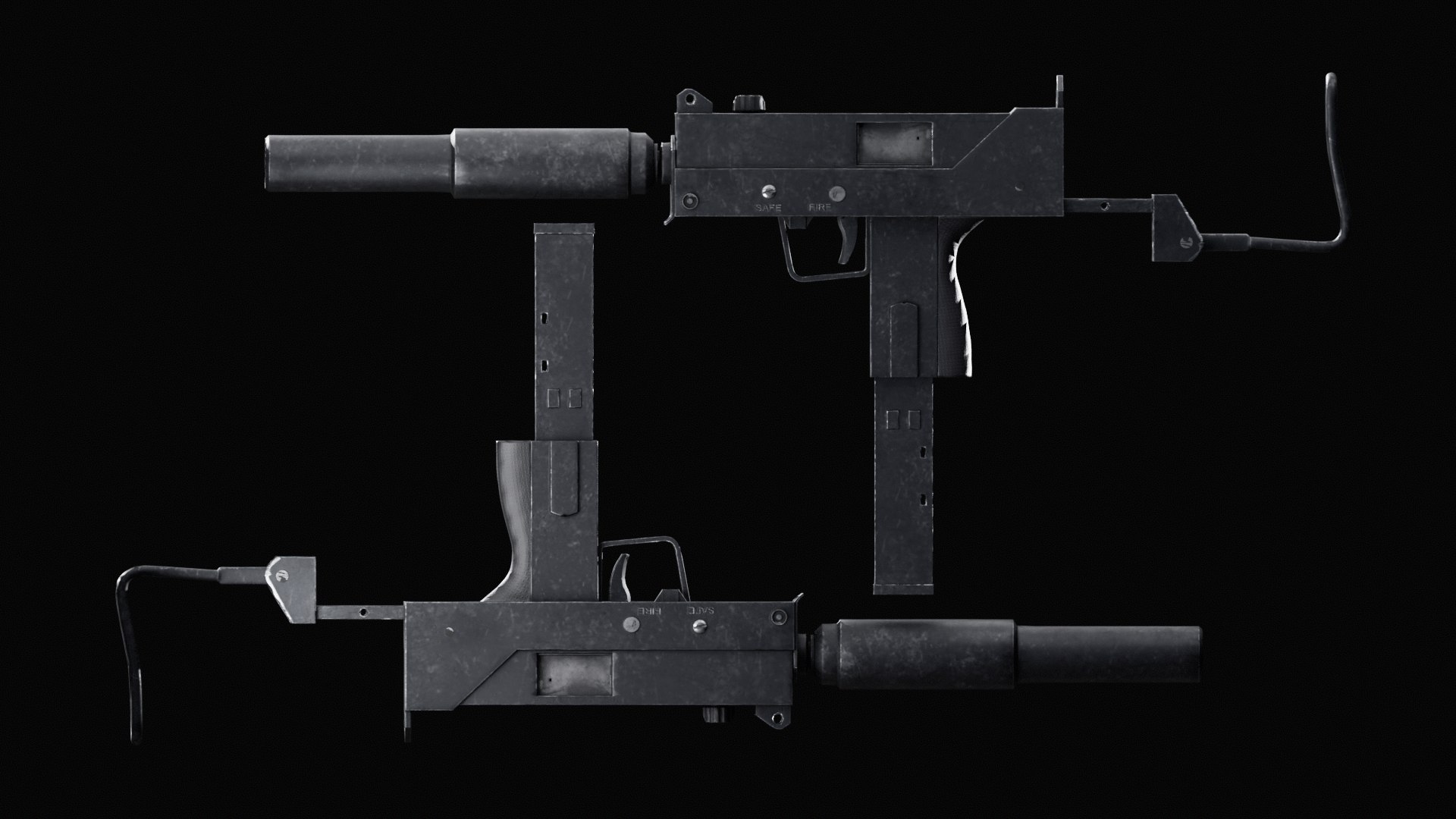 3D Mac 10 3D Model Model - TurboSquid 2167875