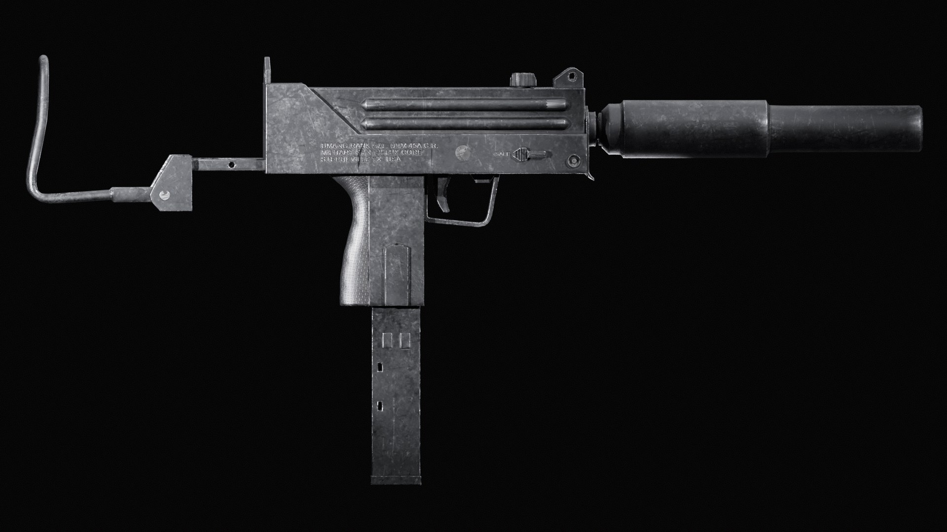 3D Mac 10 3D Model Model - TurboSquid 2167875