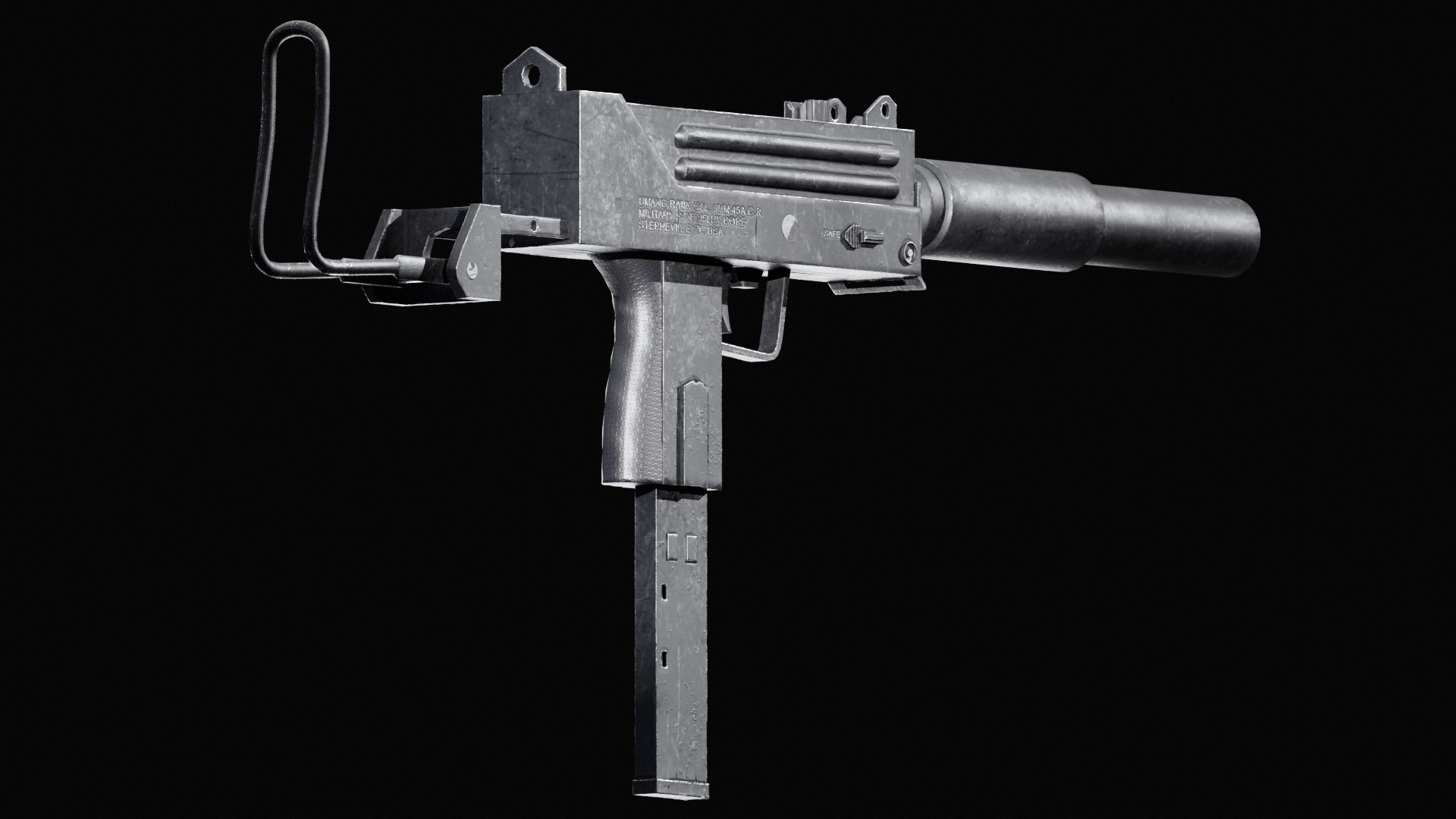 3D Mac 10 3D Model Model - TurboSquid 2167875