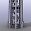 Bastia Hill Water Tower 3d Model