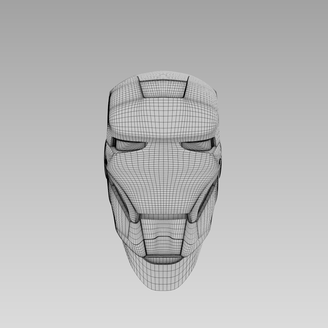 Iron Man Helmet 3ds