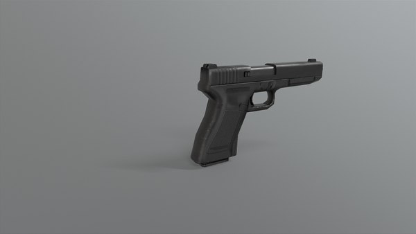 3D Glock Pistol - Game Ready model - TurboSquid 1805535