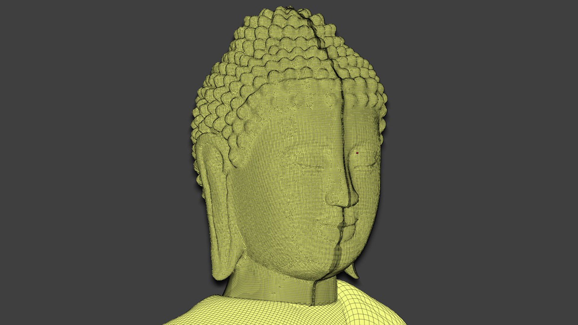 3D Model Buddha Asian Stand Action1 - TurboSquid 2310606