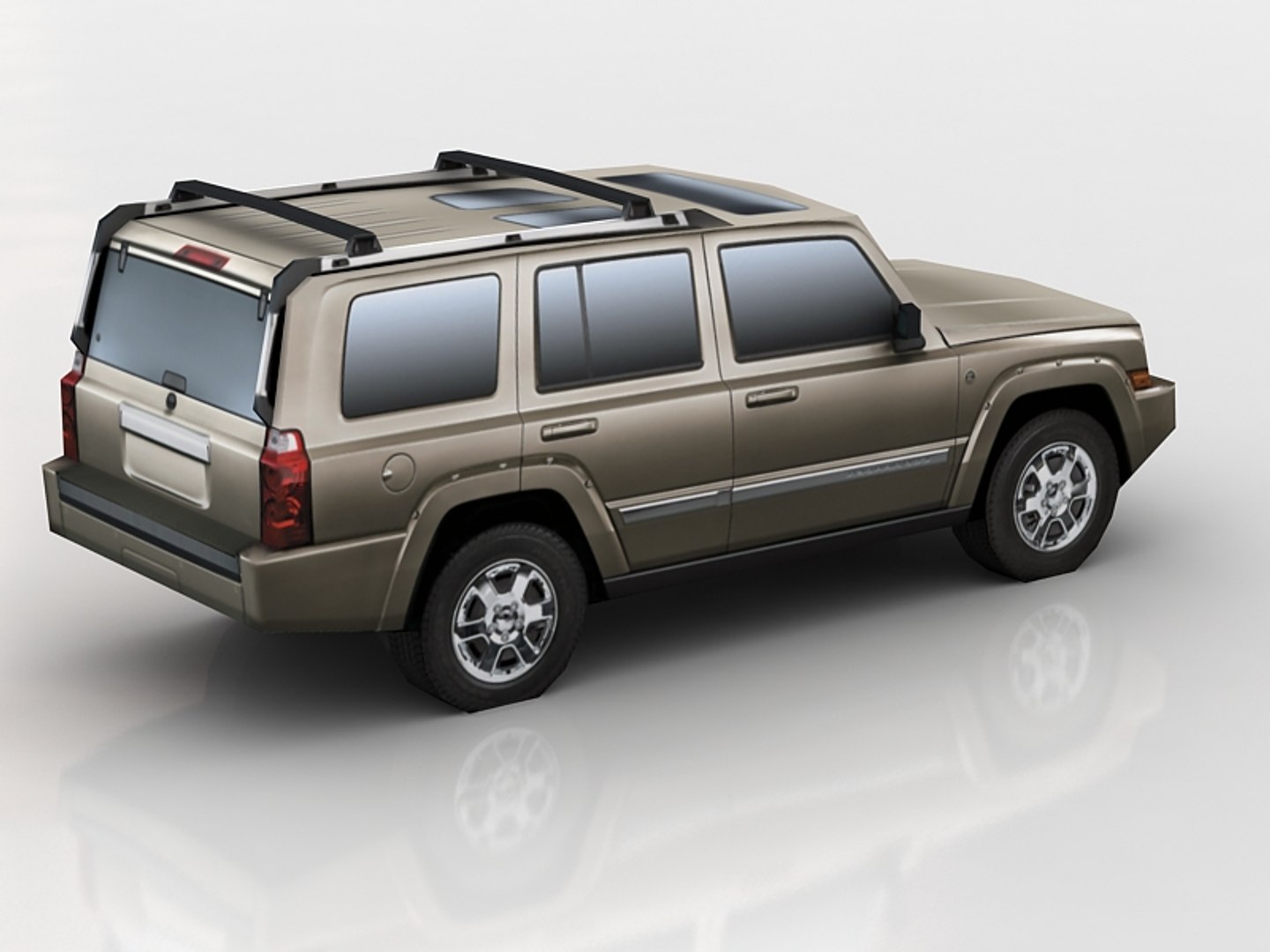 3d Model Jeep Commander