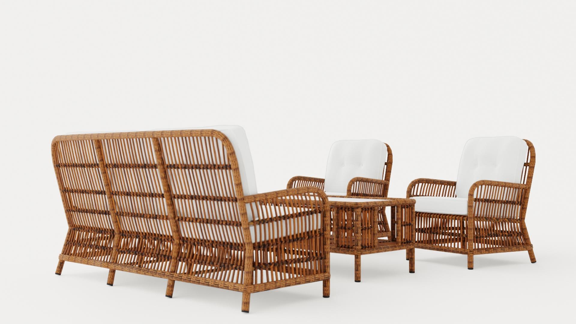 Anemon Sofa Set Model - TurboSquid 2240310