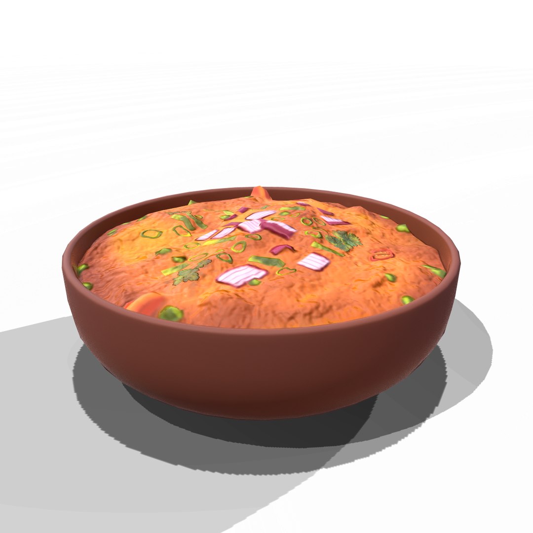 Pav Bhaji 3D - TurboSquid 2083546