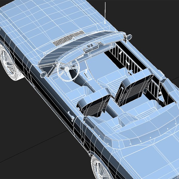 3d mustang convertible 1964 model