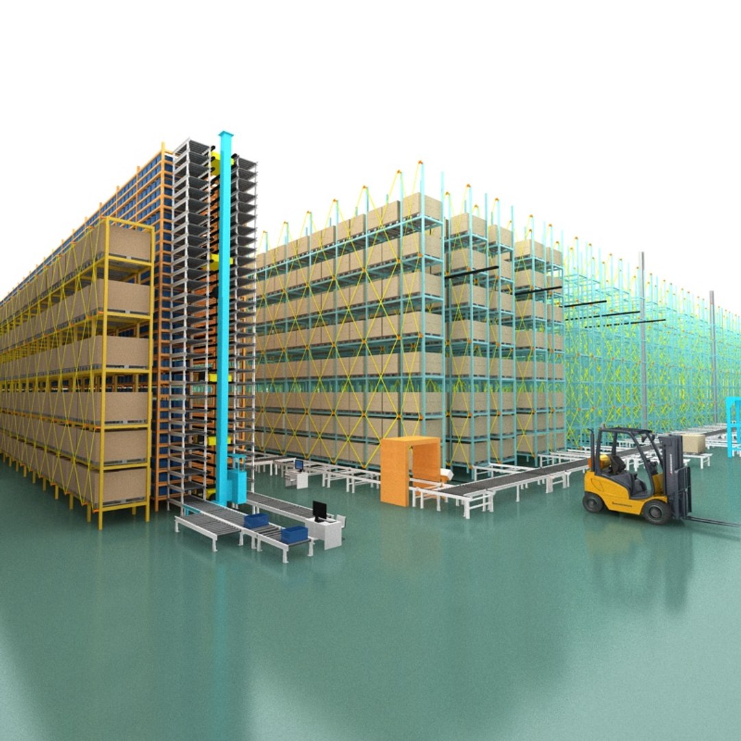 3D Warehouse Storing Facilities Model - TurboSquid 1479167