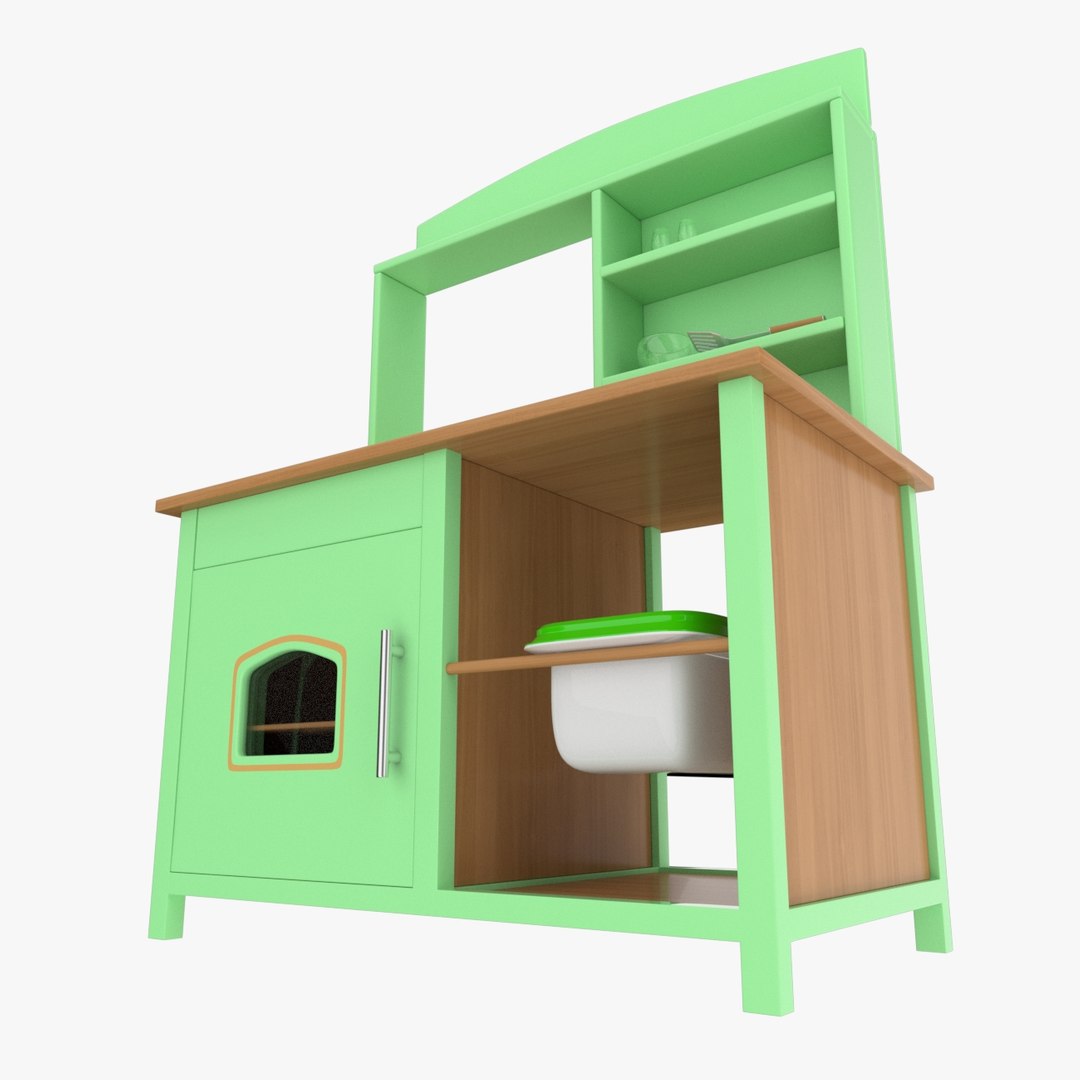 3d Model Toy Kitchen