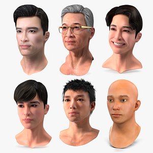 3D Man Face Models - Browse & Download Formats - TurboSquid