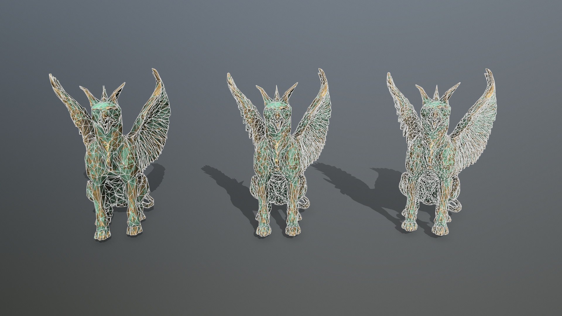 3D model Statue Creature - TurboSquid 2065633